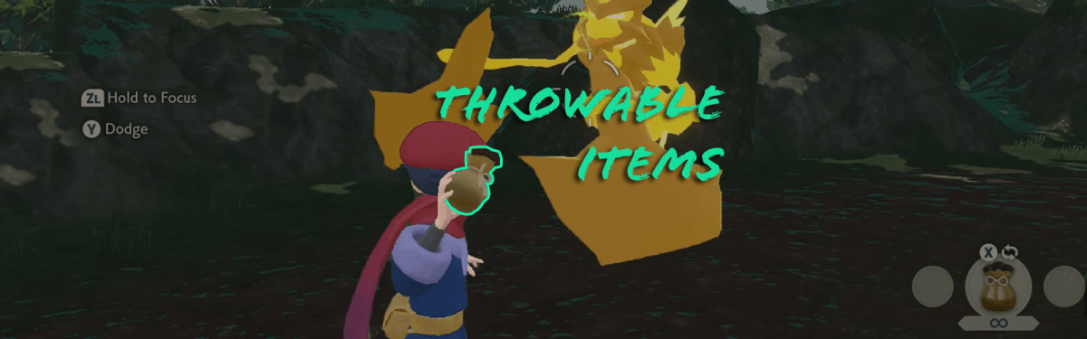 All Throwable Items Explained in Pokemon Legends Arceus – PokéPatch