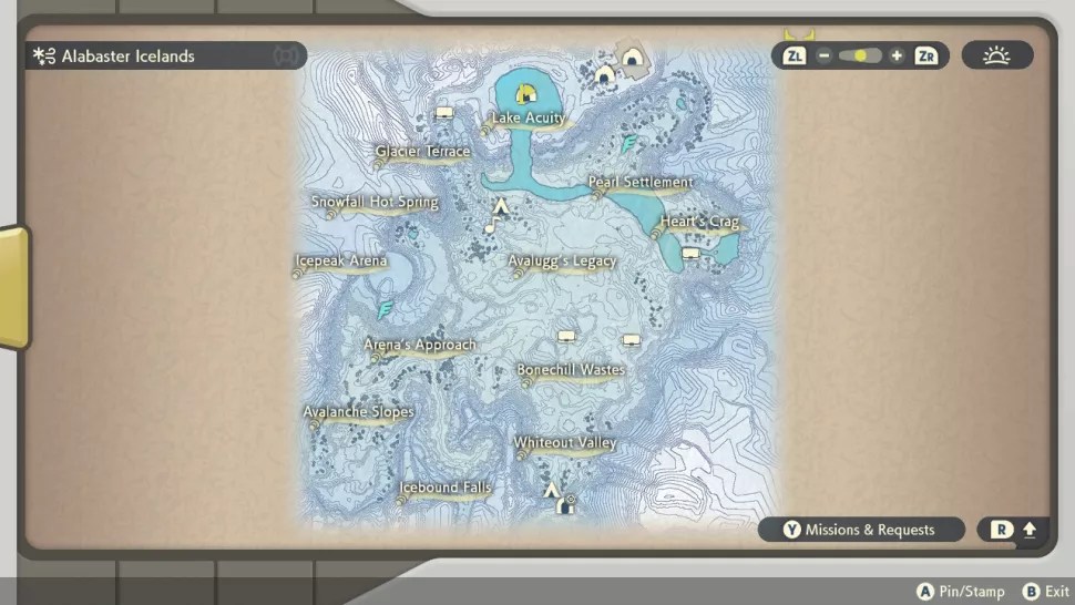 All Areas in Hisui – Pokemon Legends Arceus Full Hisui Map – PokéPatch