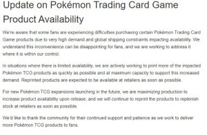 Pokémon Makes Statement About Card Availability & Scaplers – PokéPatch