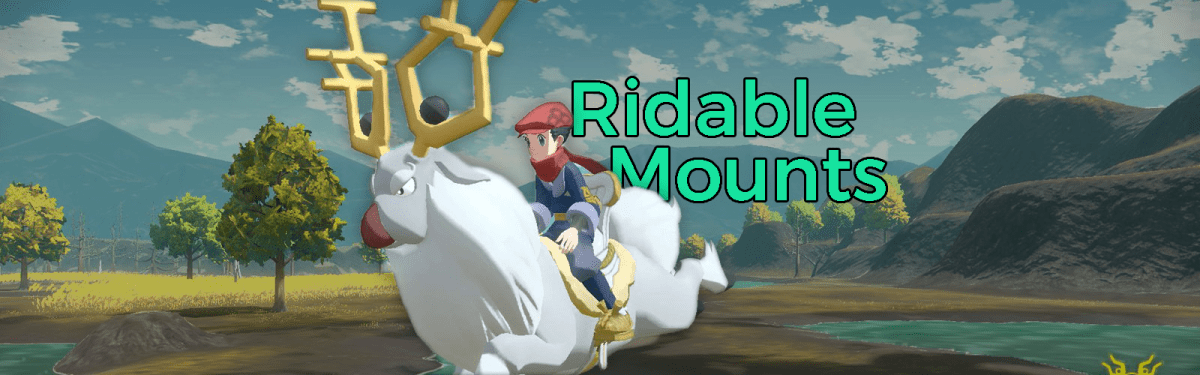 All Ridable Mounts You Can Get in Pokémon Legends: Arceus – PokéPatch